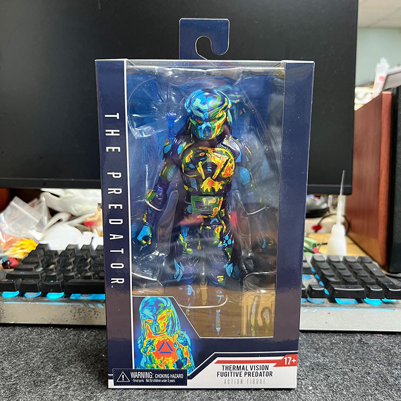 Neca 2018 NECA The Predator Thermal Vision Fugitive Predator PVC Action Figure | Shopee Philippines