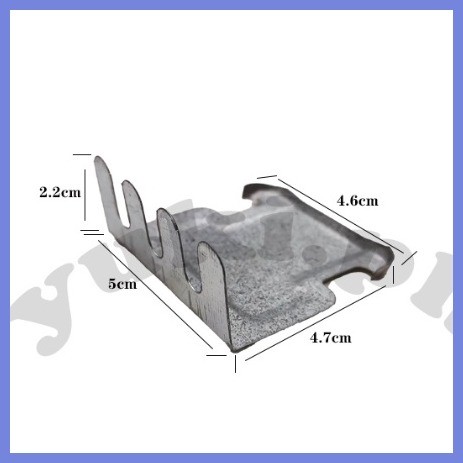 (100pcs) W clip Double furring clip wclip Metal furring wall clip for ...