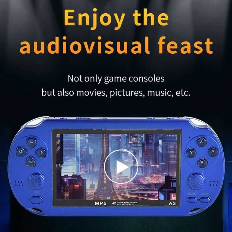 Handheld Portable Retro Video Game Console Player Arcade for Children ...