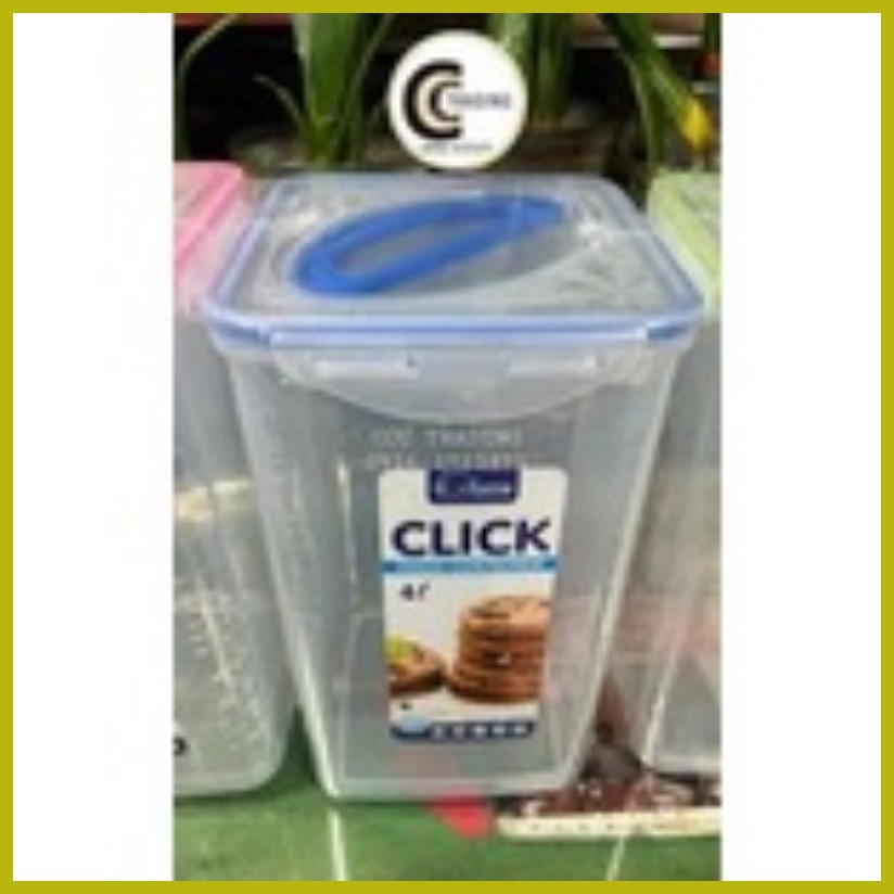 ∳ Click Food Container 4 Liters w/ Handle plus BPA FREE | Shopee ...