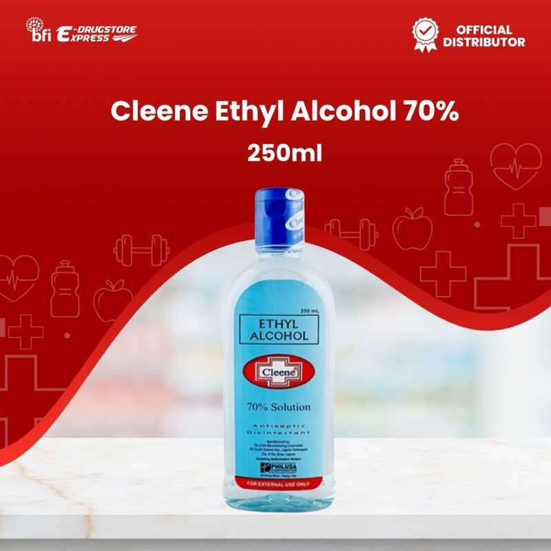 3 Cleene Ethyl Alcohol 70% 250Ml | Shopee Philippines