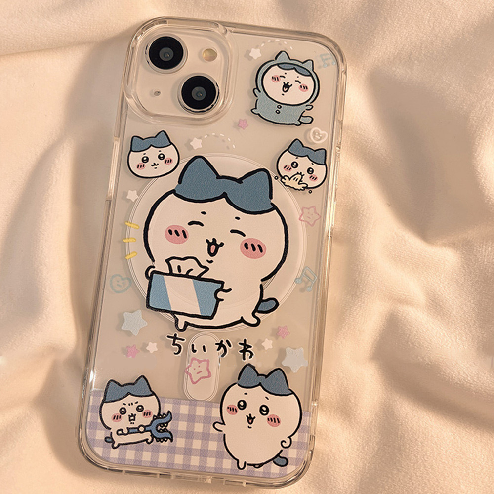 Cute Cartoon Japan Anime Chiikawa Transparent Phone Case for IPhone 11 ...