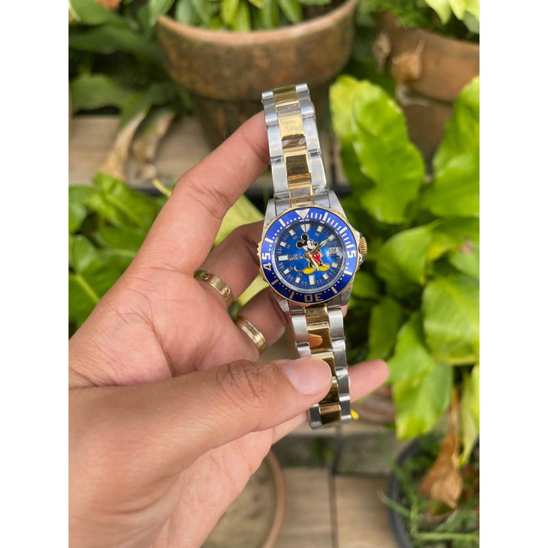 Invicta watch mickey two tone | Shopee Philippines