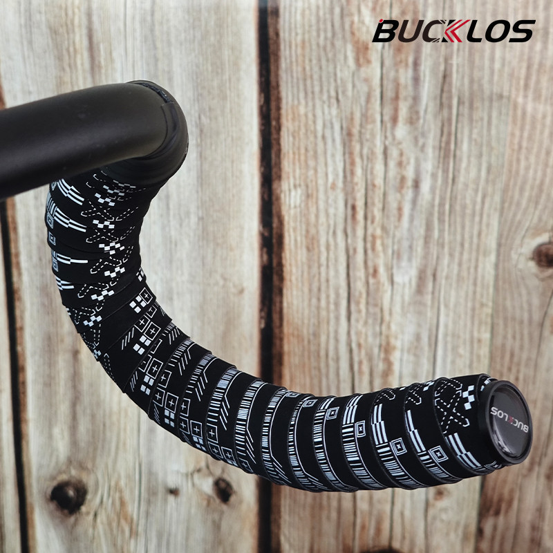 BUCKLOS Bar Tape Road Bike Handlebar Tpae Shock Absorption Comfort Lightweight Bicycle Bar Tapes ...