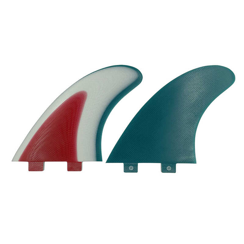 SK Surfboard MR Keel Fin Set UPSURF FCS Twin Surf Fins Solid Fiberglass ...