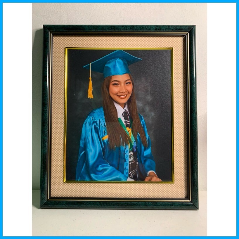 ∣ ↓ ☋ 10x12 Glass Frame for 8x10 (8R) Graduation Toga Photo Picture ...