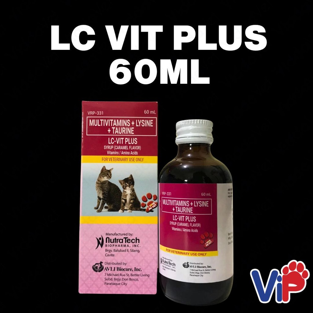 LC Vit Plus for Animals Health & Vitality Support for Pets LC Vit Plus ...