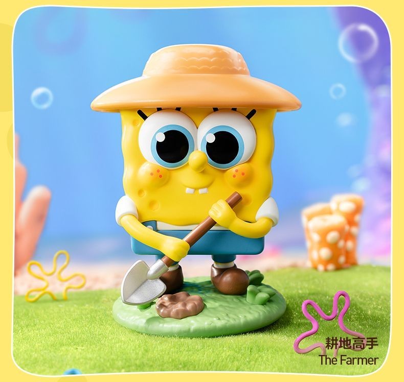 POPMART Pop Mart SpongeBob Friends Series Figure Blind Box | Shopee ...