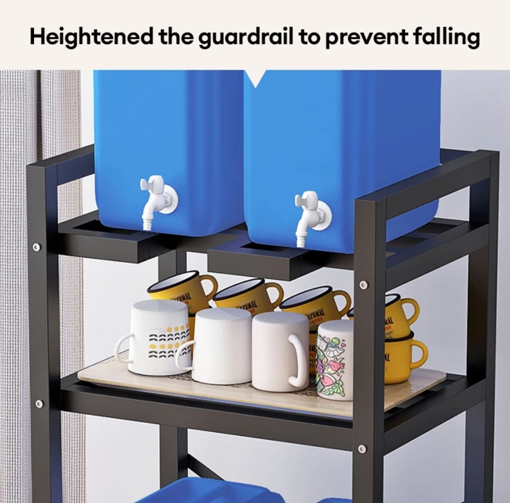 Water Gallon Rack Stand 2 Layer 3 Layer Mineral Water Dispenser Rack ...