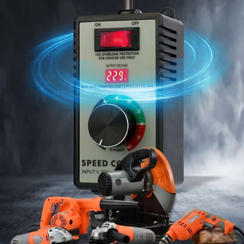 4000W 220V Motor Speed Controller Electric Router Exhaust Fan Grinder ...