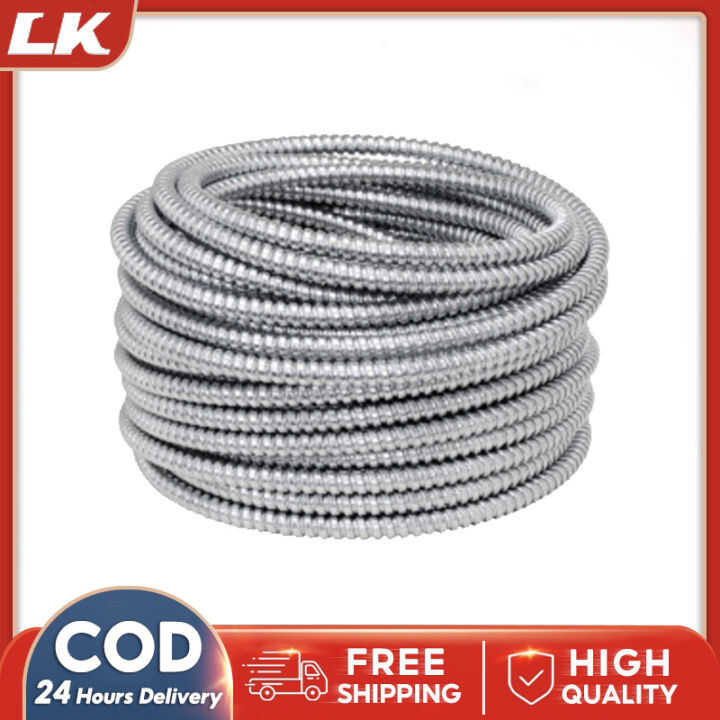 Metal Conduit Flexible Hose 1/2" 3/4" 1" Flexible Conduit 30M Per Roll ...