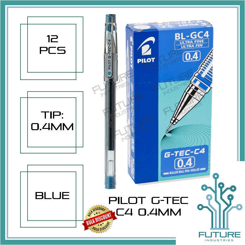 Ballpen PILOT G-Tec Gtec G-Tech Gtech C4 0.4Mm Tip Ball Pens Fine Point ...