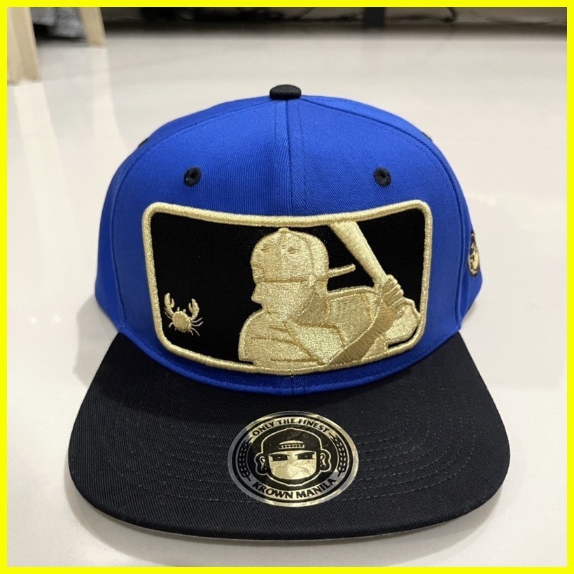 Krown Manila OG Finest Snapback (Royal Blue) | Shopee Philippines