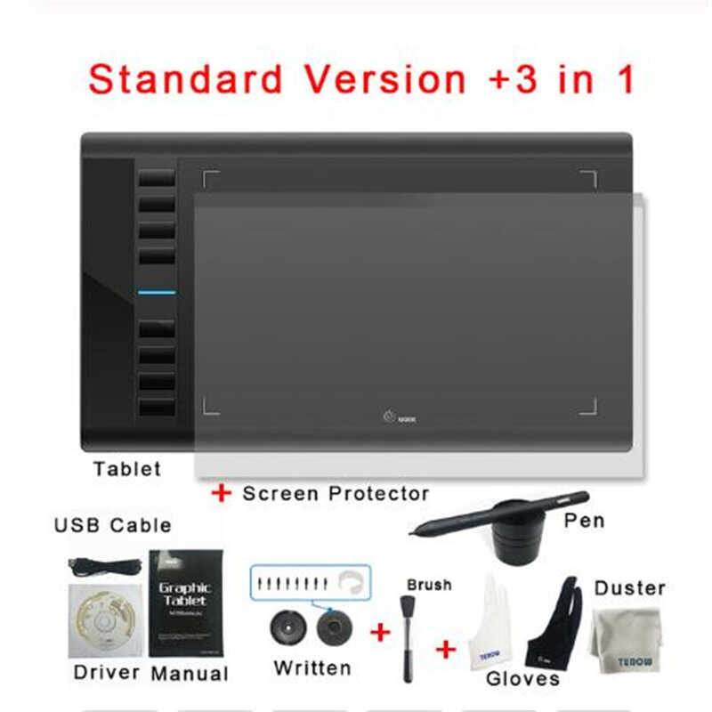 Ugee F M708 V3 Upgrade Version Digital Graphics Tablet Para Sa Pagguhit ...