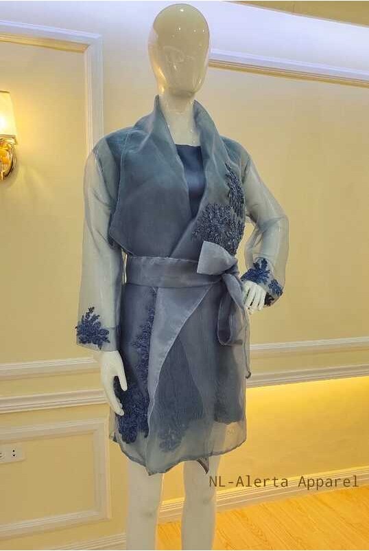 ㄝ MODERN FILIPINIANA BARONG Damit Para Sa Mga Babae | Shopee Philippines