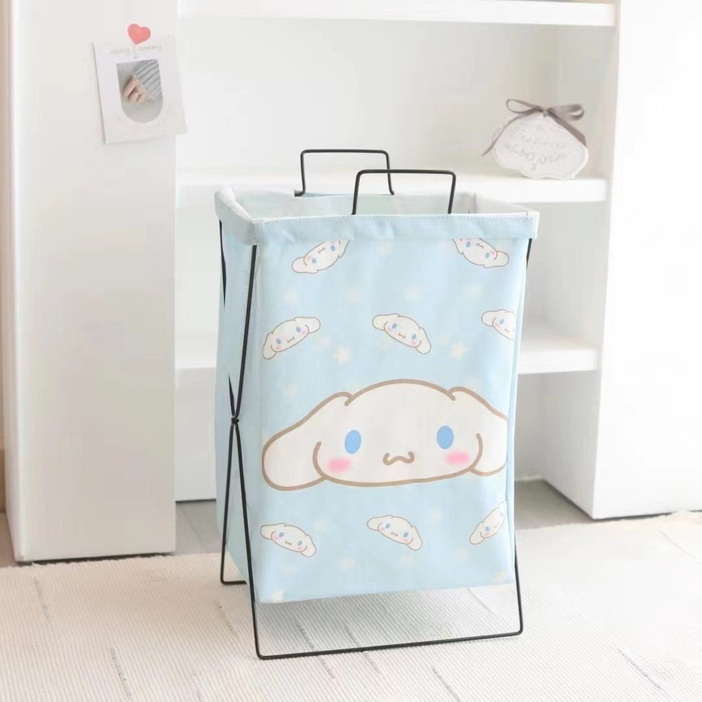 Kawaii Sanrio Hellokitty Storage Basket Anime My Melody Kuromi ...