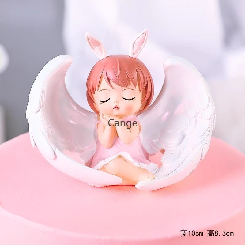 Princess Anne Cake Decoration Ornament Cartoon Cute Angel Princess Kids ...