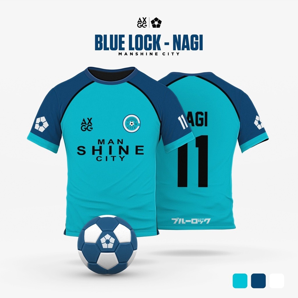 Free Customization_ Blue Lock - Mansheim City - Nagi _ Unisex Anime ...