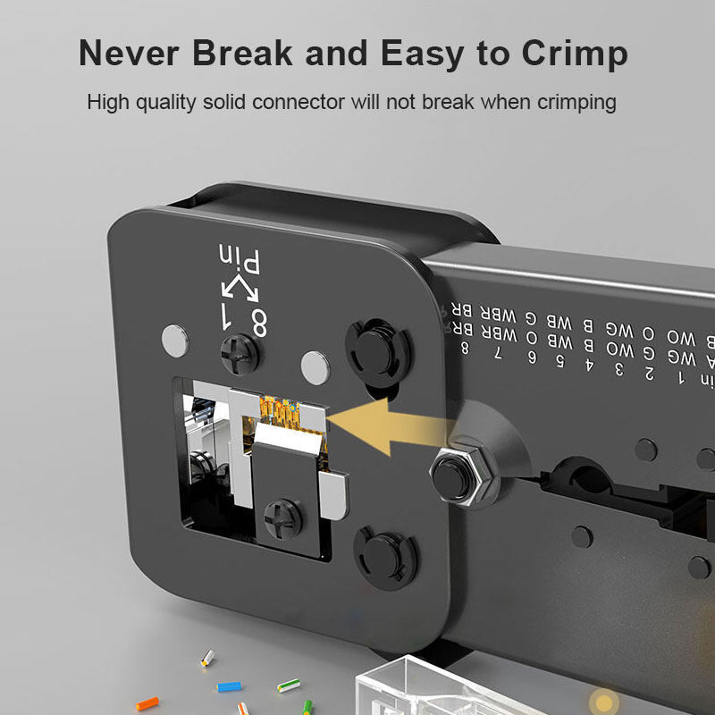 ZoeRax 200PCS RJ45 Pass Through Connectors, 8P8C CAT6/CAT5E Unshielded ...