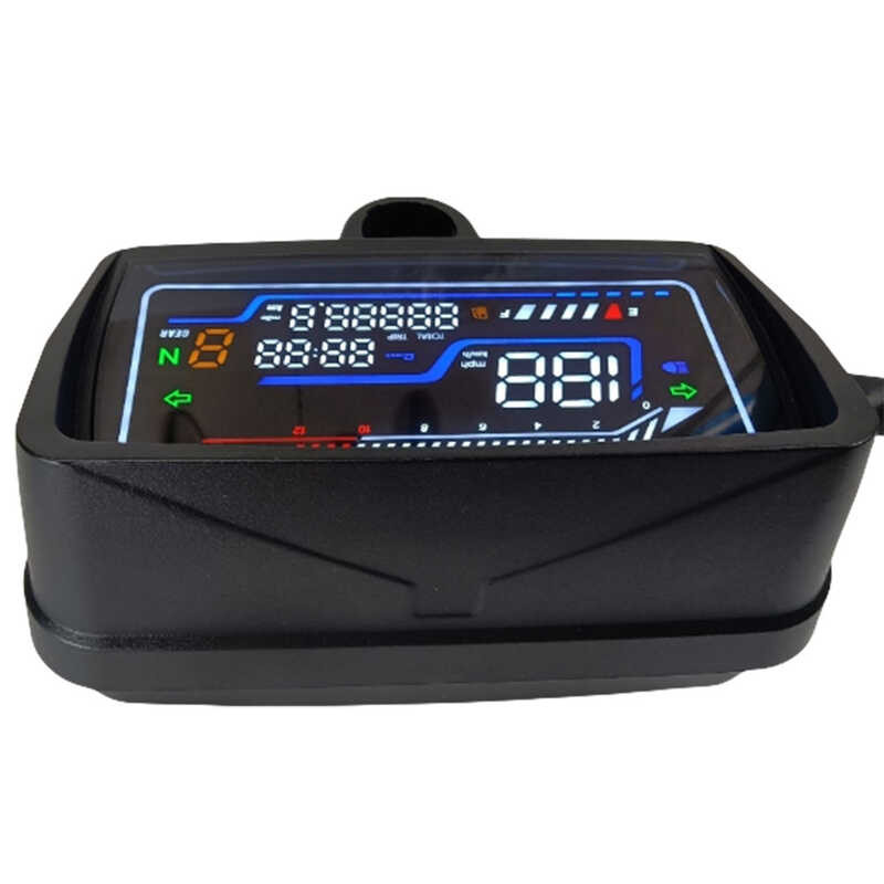 keyboard c Speedometer with Clock Motorcycle Speedometer LCD Display ...