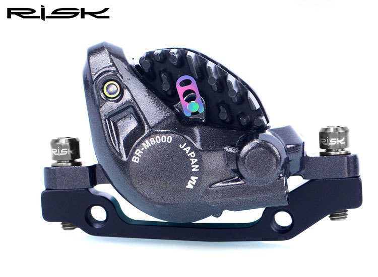 RISK Bicycle Hydraulic Brake Pad Titanium Screw Mountain MTB Bike Disc ...
