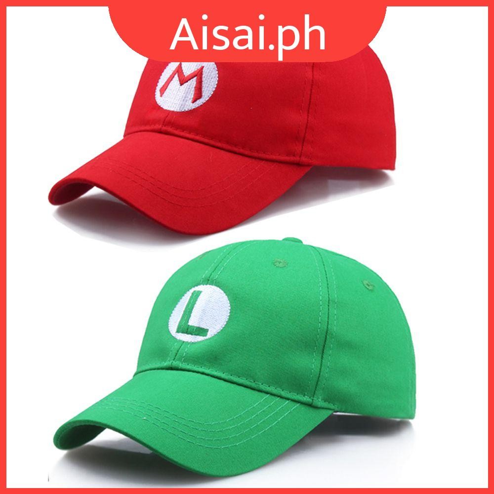 Super Mario cap Bros Chic Luigi Cosplay Adult Size Hat Cap Costume Hats ...