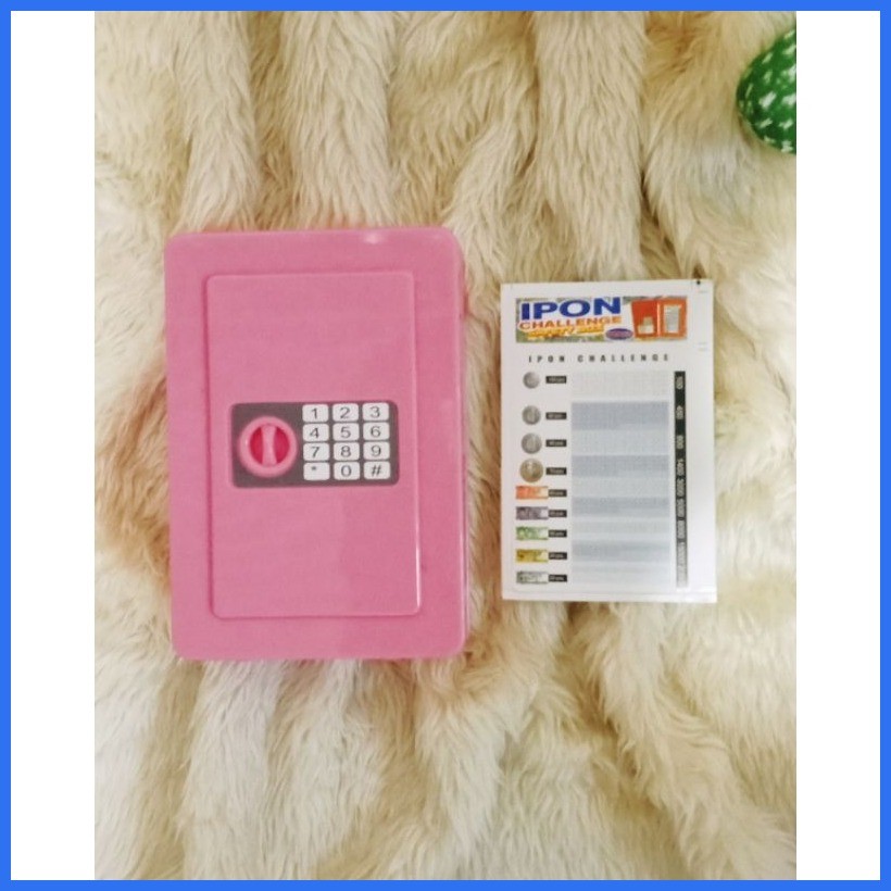 ⌨ COIN BANK SAFETY BOX IPON CHALLENGE ALKANSYA TOYS | Shopee Philippines
