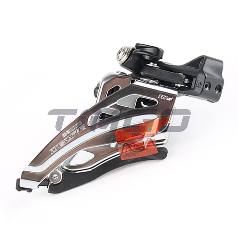 Shimano Deore FD-M4100 2x10 Speed Front Derailleur Side Swing Clamp-on ...