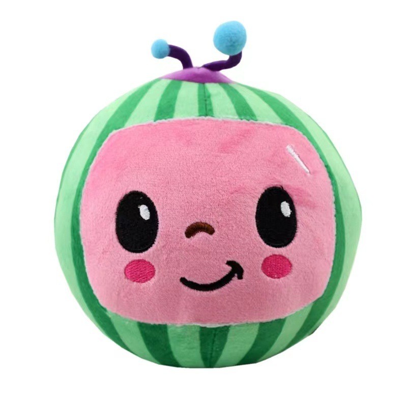 Cartoon Cocomelon JOJO Boy Watermelon Plush Toy Stuffed Plushie Doll ...