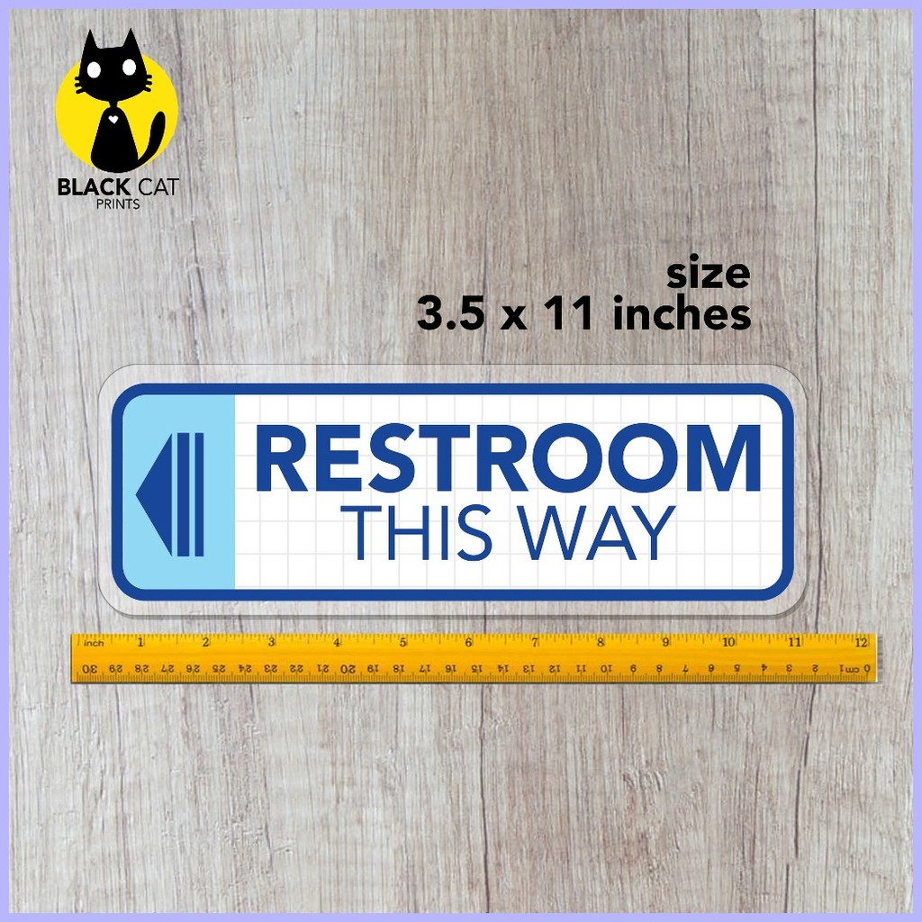 ∈ ☂ All Gender and PWD Restroom Signs / Laminated Signages / Sign ...