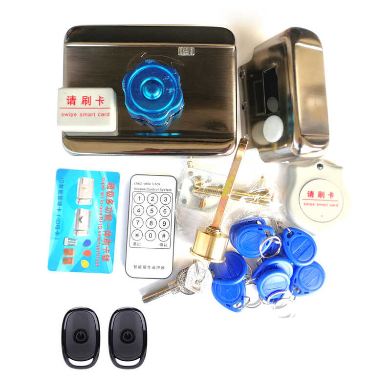 566 Gate 12Vdc Access Control System Keyless Electronic Door Card LOCK ...