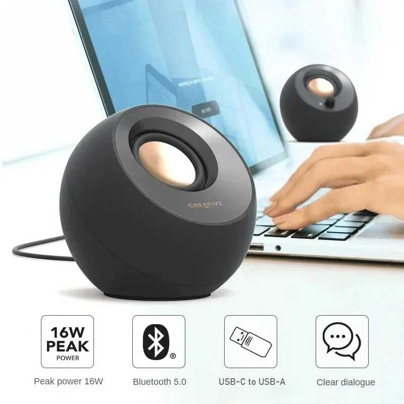 Creative Pebble Series Pebble/V3 Wired/Wireless Multimedia Speaker Mini ...