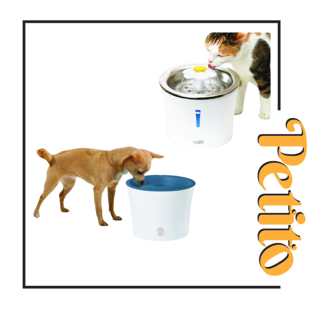 Hagen Catit Senses Drinking Fountain 3L/ Catit Fresh & Clear 3L / LED ...