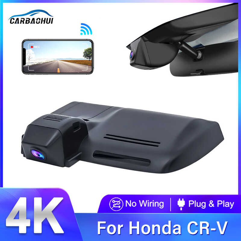 Dash 2 Camera for Honda CR-V CRV CR V 5 5th Gen 2017 2018 2019 2020 2021 2022, Plug and Play 4K ...