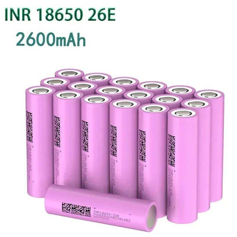 PURFIELD 2 Original Cf 2600Mah 18650 Battery Inr18650 26E 3.7V Lithium ...