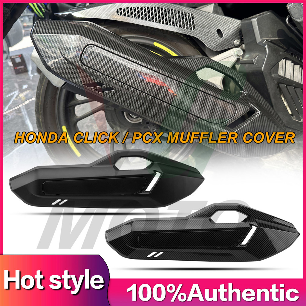 HONDA CLICK V3 CLICK V2 GAME CHANGER MUFFLER COVER FOR HONDA CLICK 125/ ...