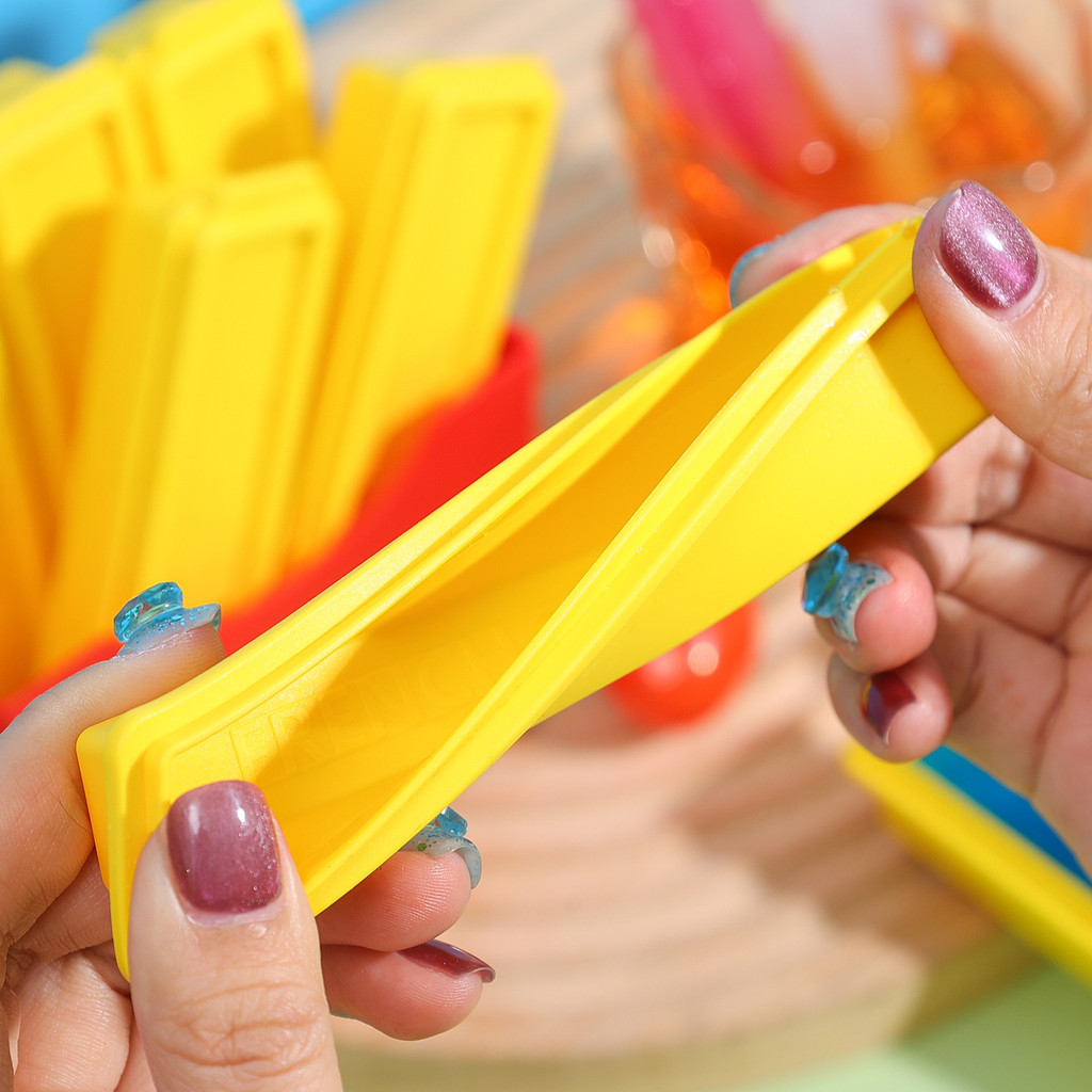 Creative DIY French Fry Shape Fun Ice Cube Mold - Safe Yellow ...