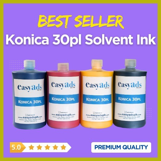 ♥ ① Solvent Ink for 30pl Konica 512i Printhead (1 LITER) | Shopee Philippines