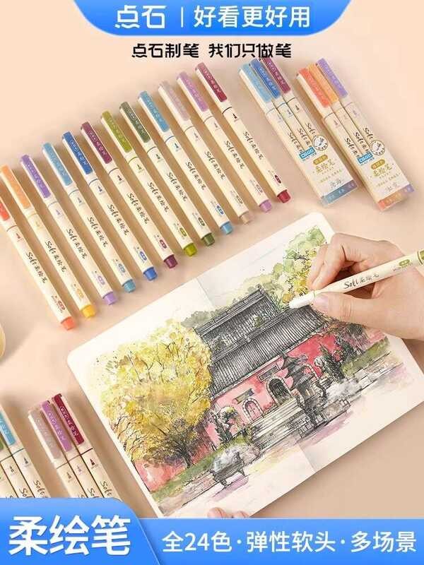 Pointillite Spring Summer Autumn Winter Soft Drawing Mind Map Maganda ...