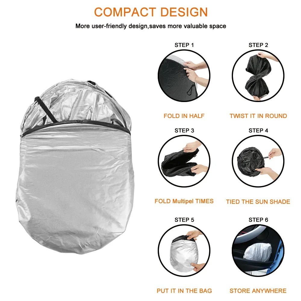 Car Windshield Sunshade Auto Window Heat Shield For Mitsubishi Ralliart ...