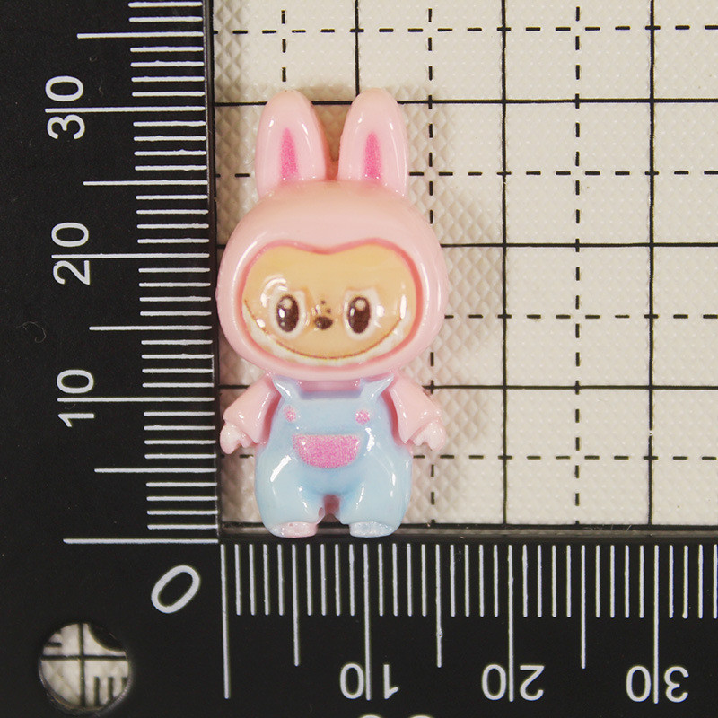 Cute Dolls jibitz for designks Labubu Jibbits DIY Cream Glue Jibitz ...