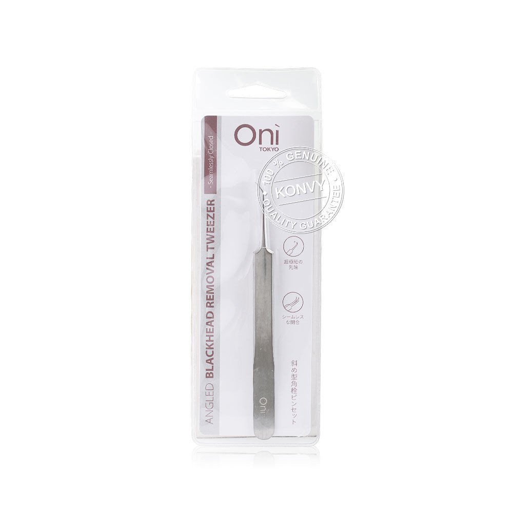 Oni Angled Blackhead Removal Tweezer Acne Tweezer. | Shopee Philippines