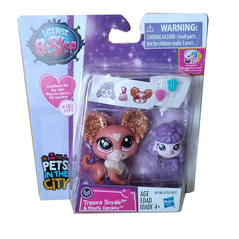 A3a Cute Doll Little Animal Model LPS Mini Cat Dog Old Pet Shop Figma ...