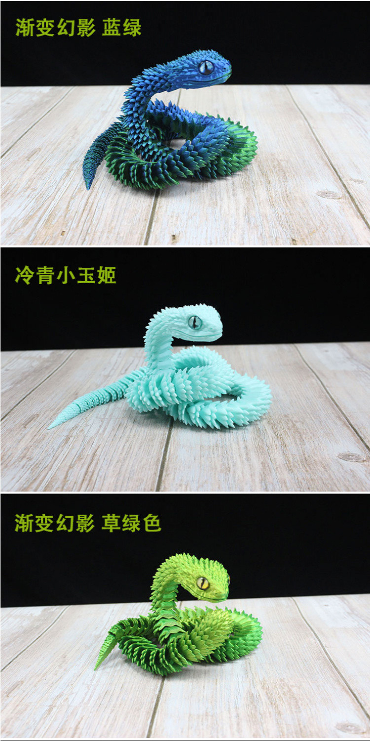 [Meow.Sensei]Viper3D Print Movable Joint Super Long Animal Hand Office ...