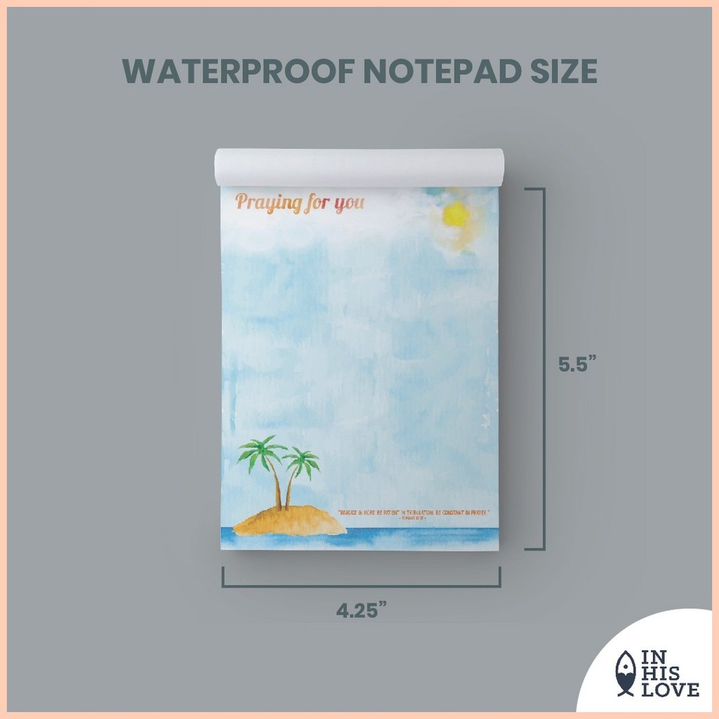 ⊕ ☇ Certified Positive Praying For You Waterproof Notepad | Shopee ...