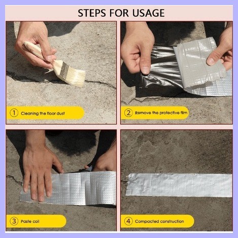 Tape Waterproof Sealant Instant Watertight Roof Gutter Construction ...