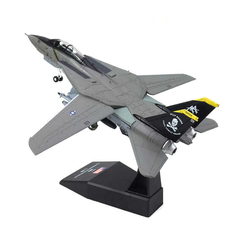 1/100 Scale Military Games F14 F 14 Pirate Tomcat F-14 03 Vf-84 Fighter ...