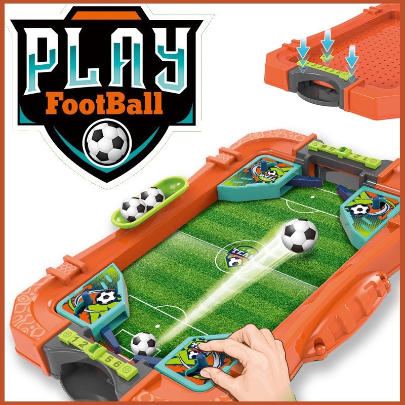 Children's Table Football Games Two-Player Footballs Soccer Board Game ...