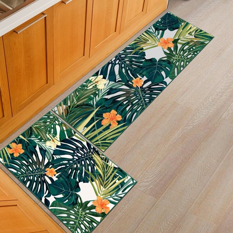 2 In 1 Floor Mats 2 Piece Set Kitchen Floor Mats Basahan Garden Design ...
