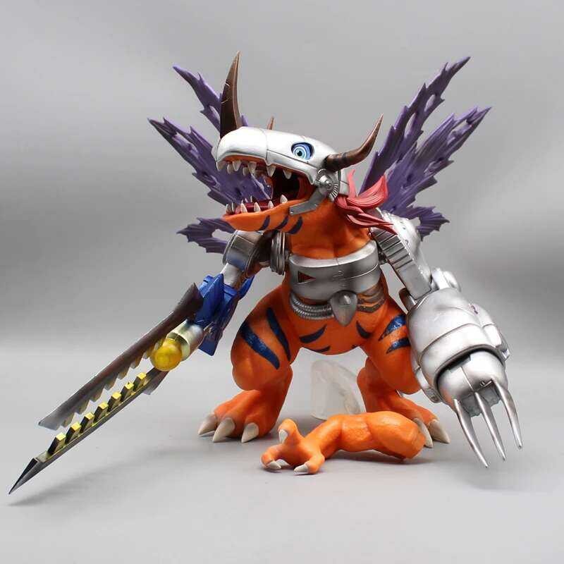 27Cm # Anime Digital World Greymon Figure Metal GK Digimon Adventure ...